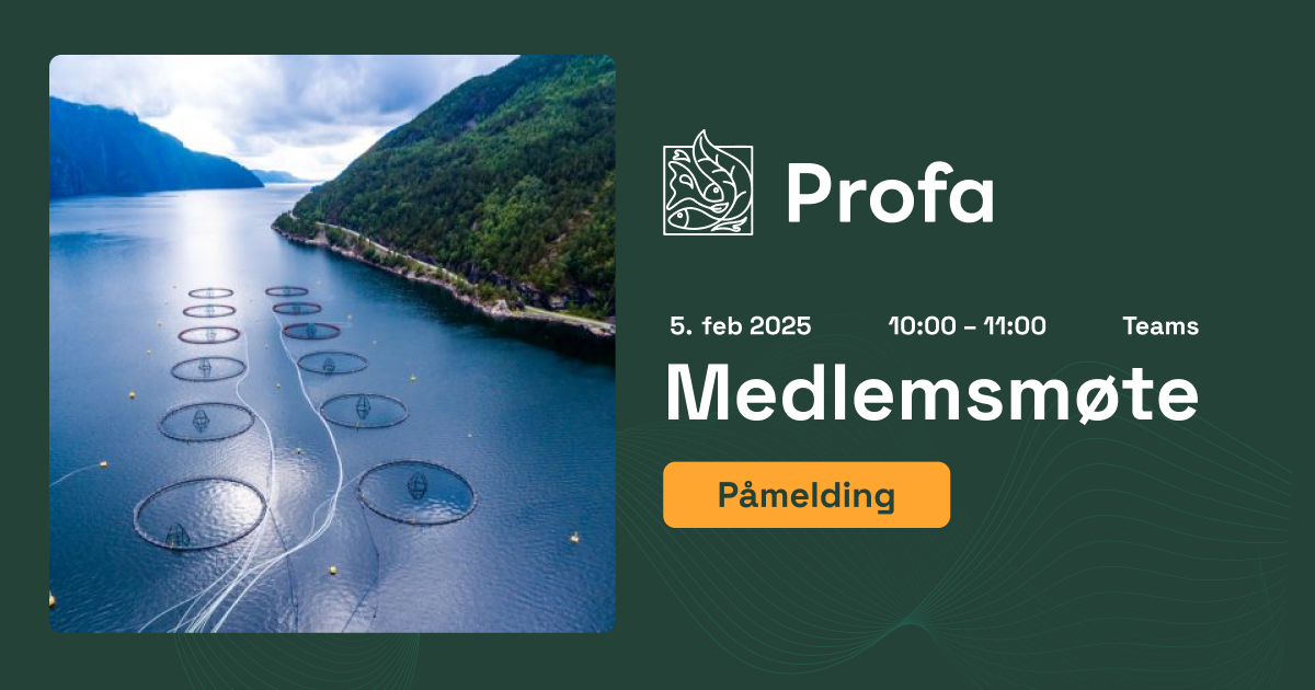 Medlemsmøte om produsentansvar - Profa – Produsentansvar fiskeri og ...